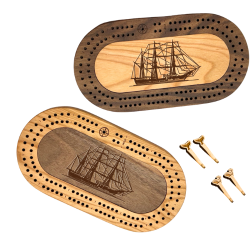 Mini Cribbage Board- Lagoda – The New Bedford Whaling Museum