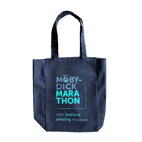 Moby-Dick Marathon Cotton Tote Bag – The New Bedford Whaling Museum