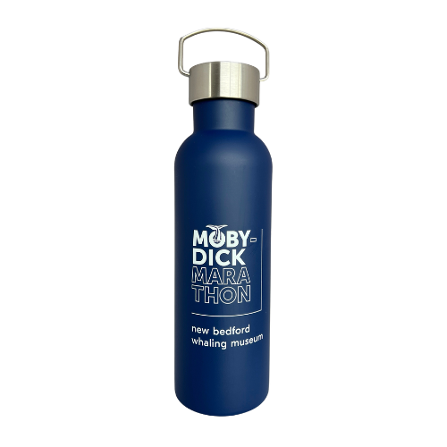 Moby-Dick Marathon Water Bottle – The New Bedford Whaling Museum
