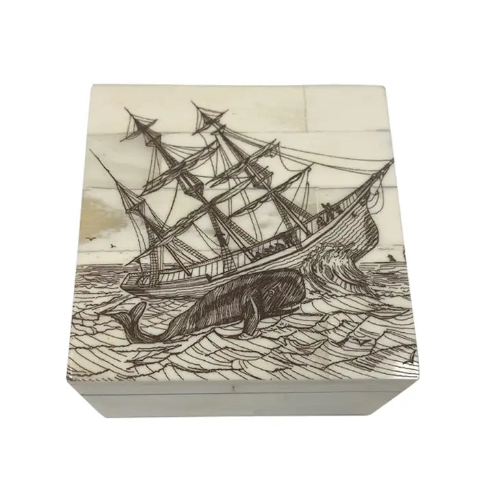 Essex Whaling Ship Bone Box – The New Bedford Whaling Museum
