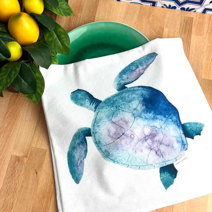 Tea Towel: Sea Turtle – The New Bedford Whaling Museum