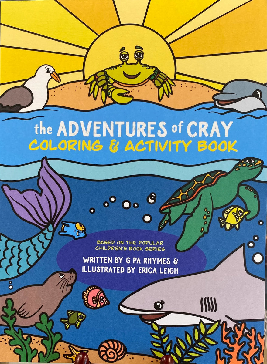 The Adventures of Cray Coloring & Activity Book – The New Bedford ...