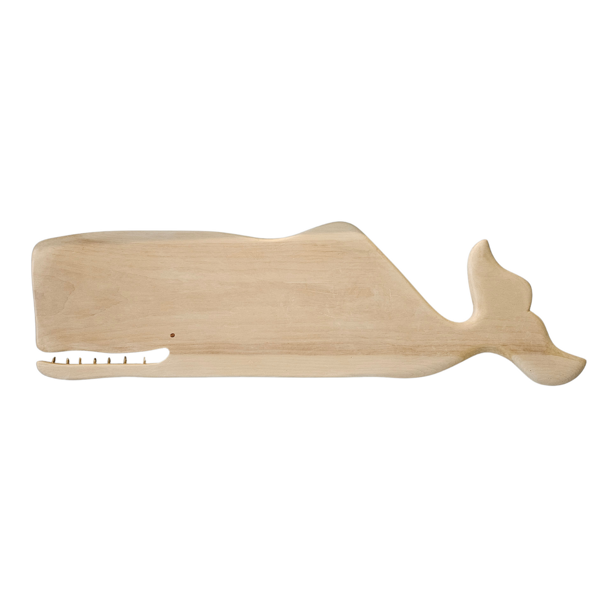 Natural Wooden Whale Plaque – The New Bedford Whaling Museum
