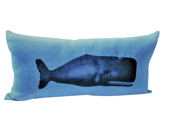 Sperm Whale Lumbar Pillow – The New Bedford Whaling Museum