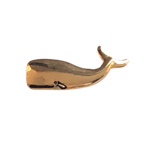 Gold Sperm Whale Pin – The New Bedford Whaling Museum