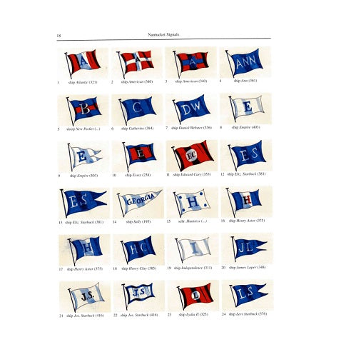 Nantucket Signals: Private Signal Flags, Owners' Flags, and House Flag ...